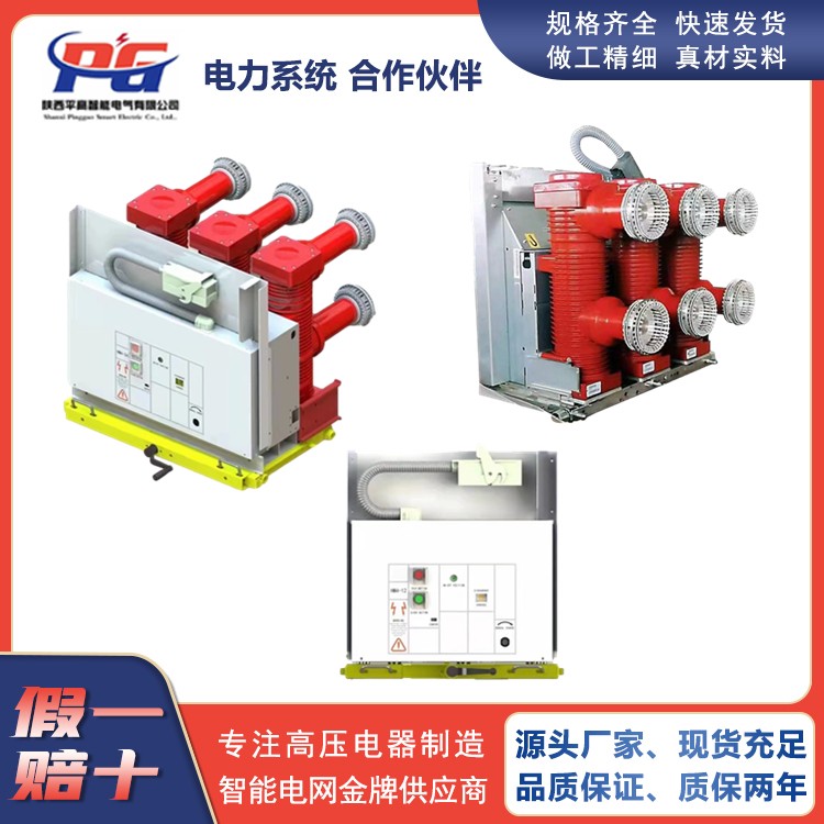 10KV千伏户内SF6六氟化硫断路器_陕西平高智能电气有限公司